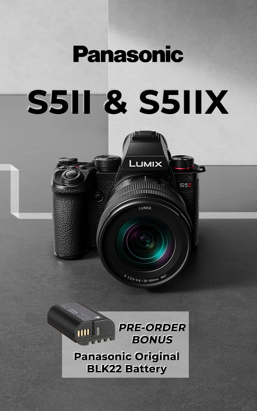 LUMIX S5II and S5IIX