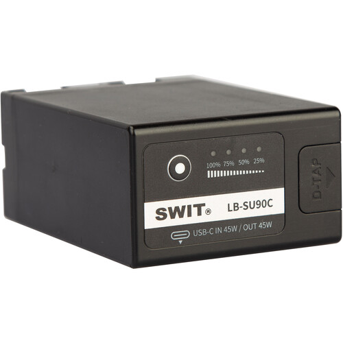 SWIT 90Wh/14.4V Sony BP-U Series Battery with D-Tap and USB-C I/O