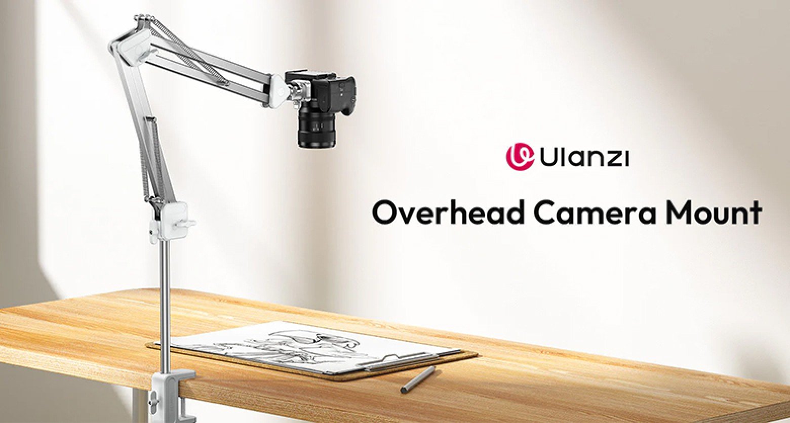 Official NZ Distributor for Ulanzi TH04 Overhead Camera Mount Arm