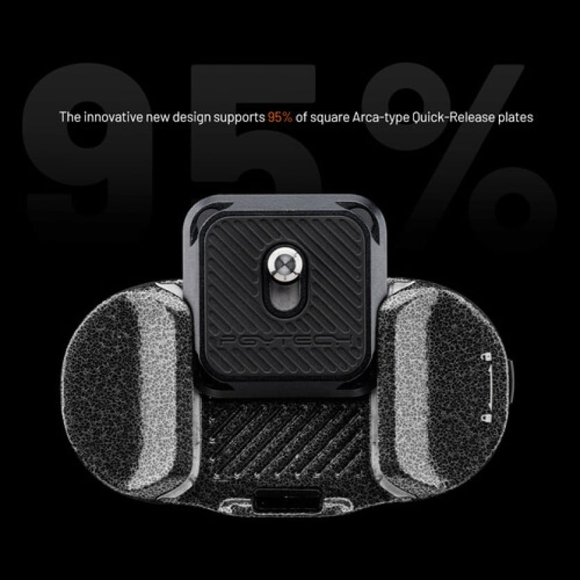 PGYTECH Beetle Camera Clip V2 with QR Plate