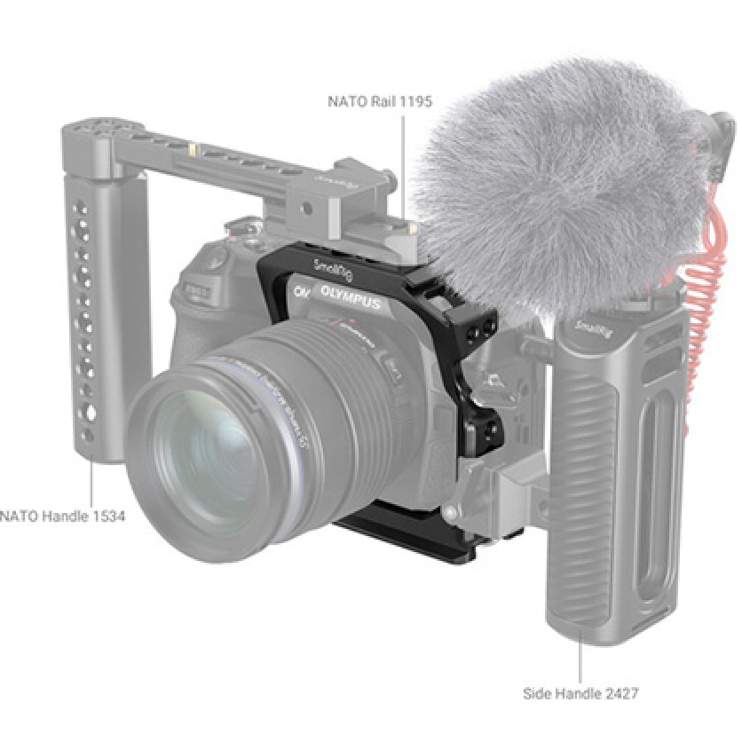 SmallRig Camera Cage for OM SYSTEM OM-1 Olympus E-M1 III 3948