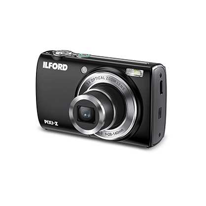 ILFORD PIXI-Z 5X Optical Zoom Digital Camera - Black