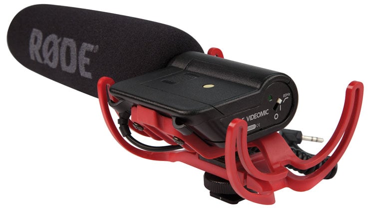 RODE VMR VIDEOMIC Rycote Directional On-Camera Condenser Microphone