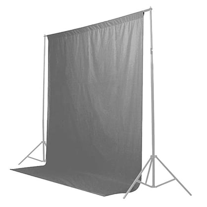 Krane OT-BG23 Fabric Backdrop 2x3m Grey | Backdrops