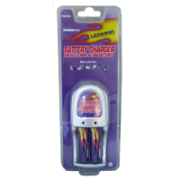 LENMAR PRO-02A CHARGER SET 2x AA BATTS