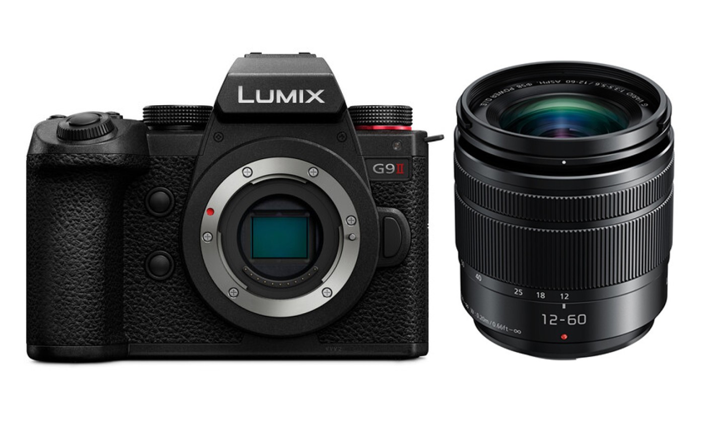 Panasonic Lumix G9 II Mirrorless Camera with 12-60mm Lumix Lens Panasonic Lumix G9 2 mirrorless came