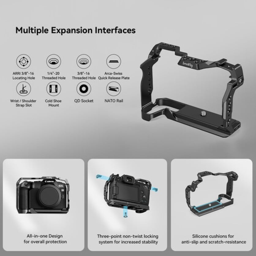 SmallRig Full Camera Cage for Canon EOS R50 4214 SmallRig camera cage ...