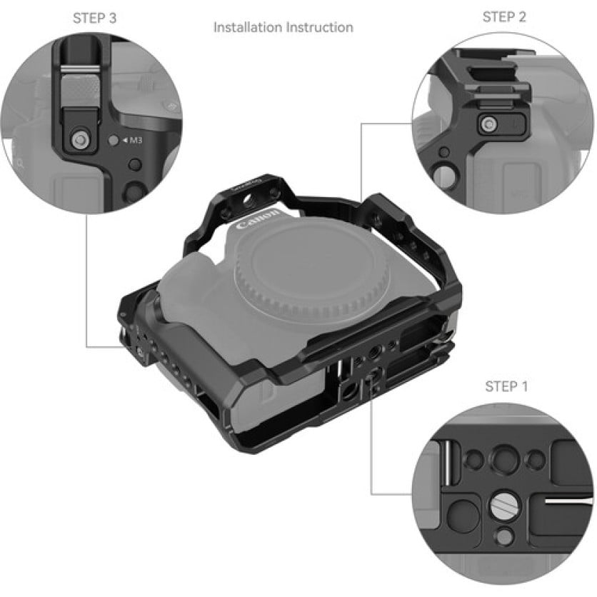 SmallRig Full Camera Cage for Canon EOS R50 4214 SmallRig camera cage ...
