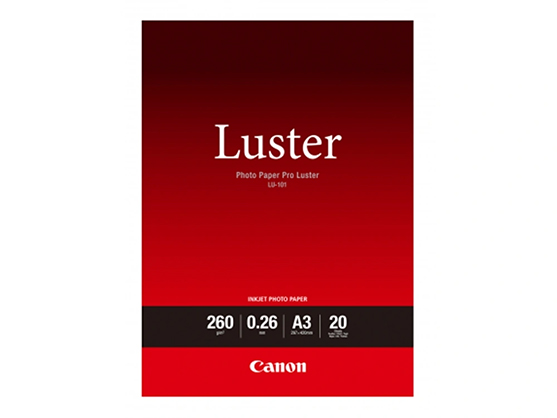 Canon LU-101 A3 Photo Paper Pro Luster (20 Sheets)