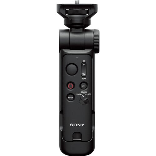Sony GP-VPT3 Wireless Shooting Grip with Detachable Remote (Black) | Mini Tripod - tabletop