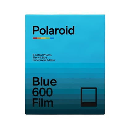 Polaroid Black & Blue 600 Film Duochrome Edition