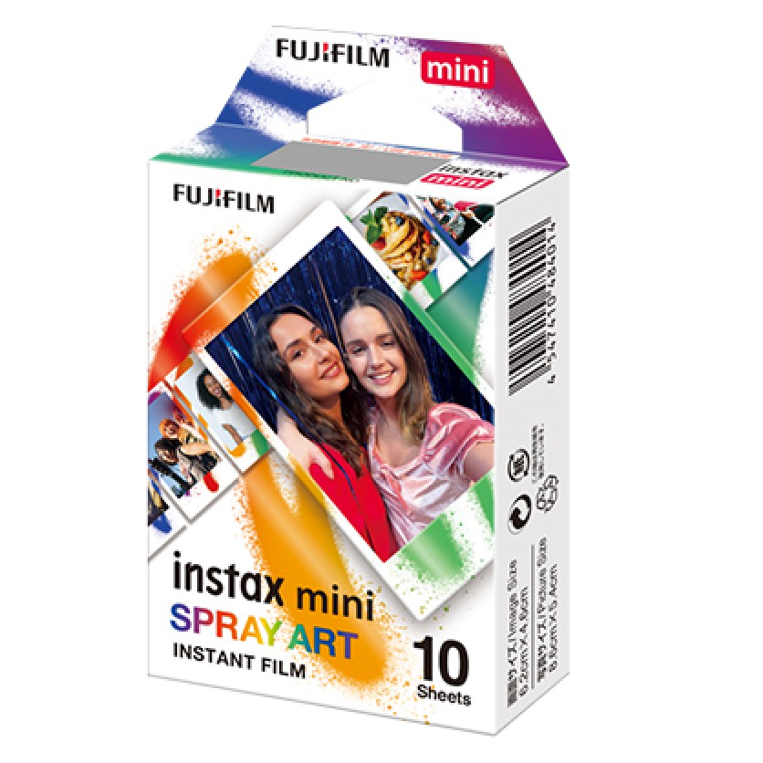 instax mini Film 10pk Spray Art