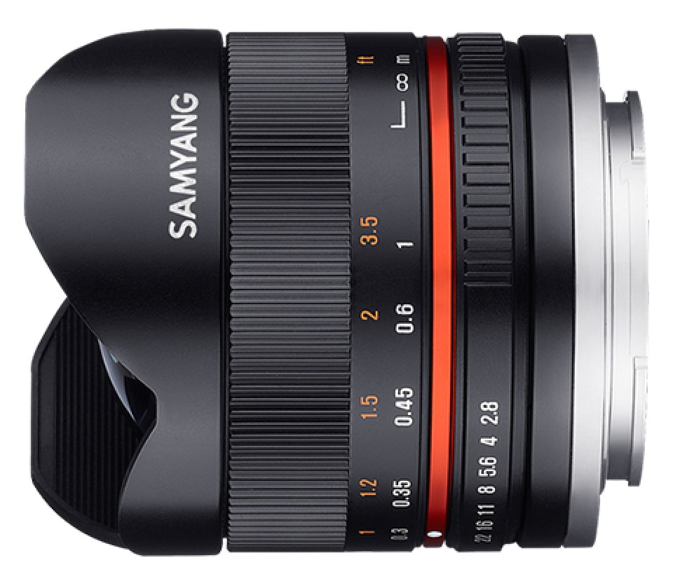 Samyang 8mm F2.8 II UMC Sony E Black | Sony Crop Sensor E-mount